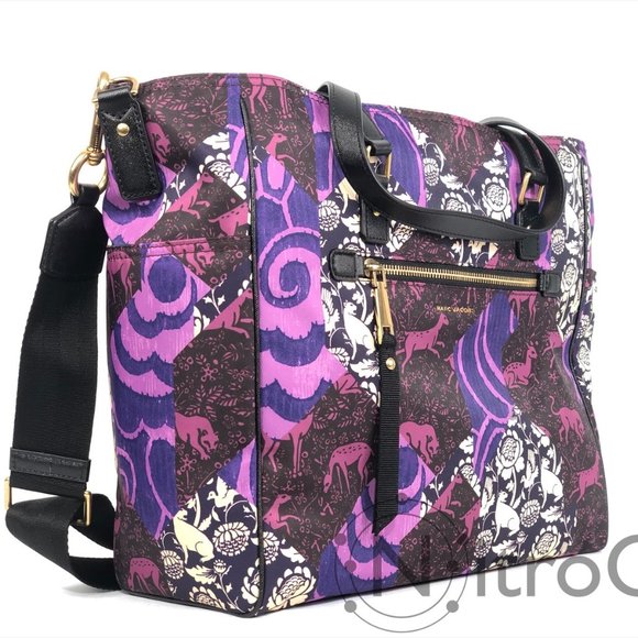 Marc Jacobs | Bags | Marc Jacobs Trooper Nylon Baby Diaper Bag Nwt ...